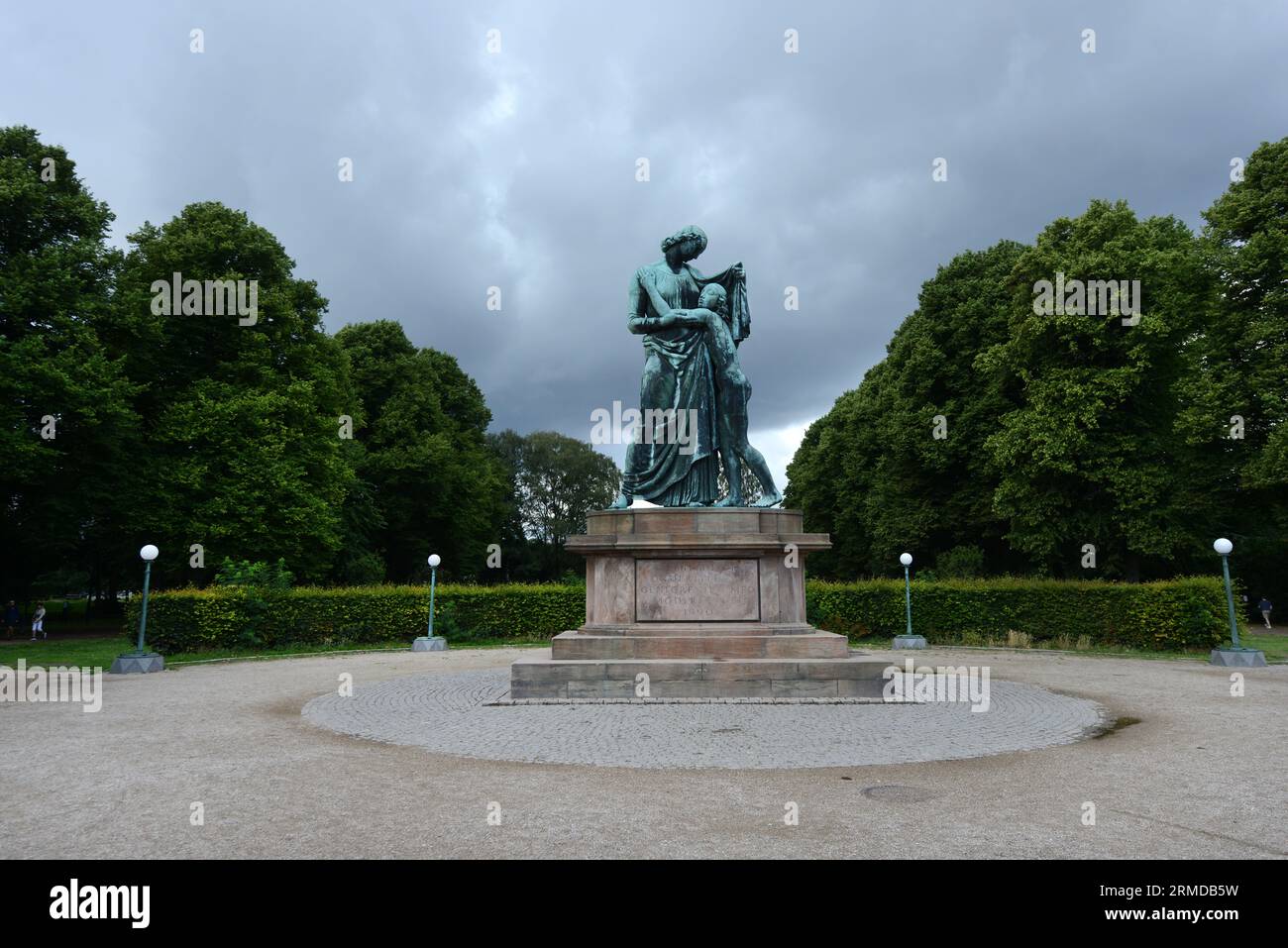 The Reunification Monument in Copenhagen, Denmark Stock Photo - Alamy
