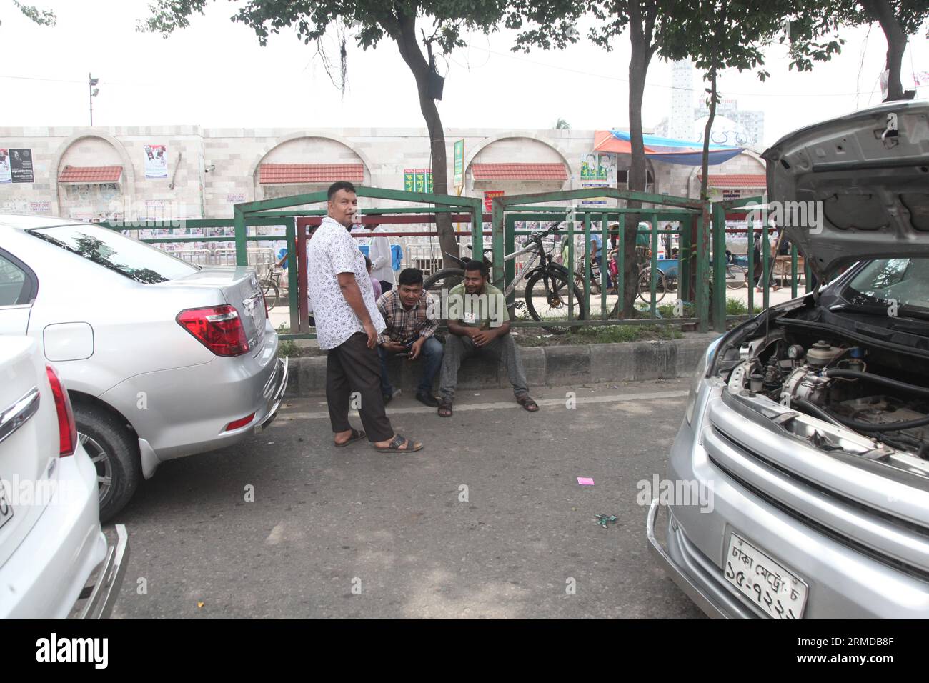 Dhaka, Bangladesh. August 27, 2023. Students of seven colleges ...