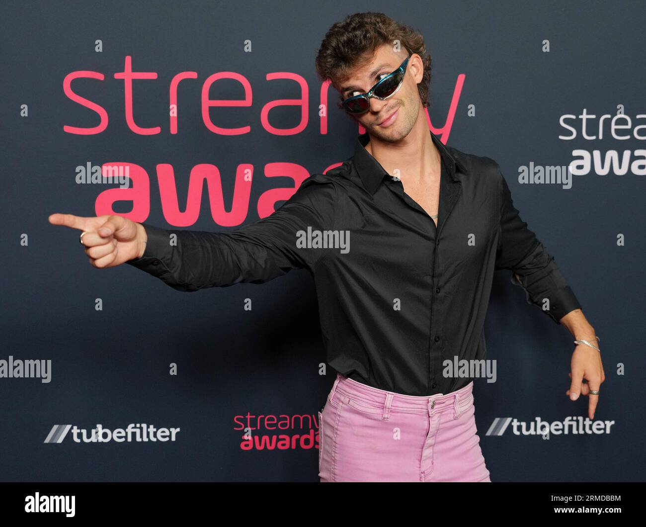 Los Angeles, USA. 27th Aug, 2023. Cale Brown arrives at the 2023 ...