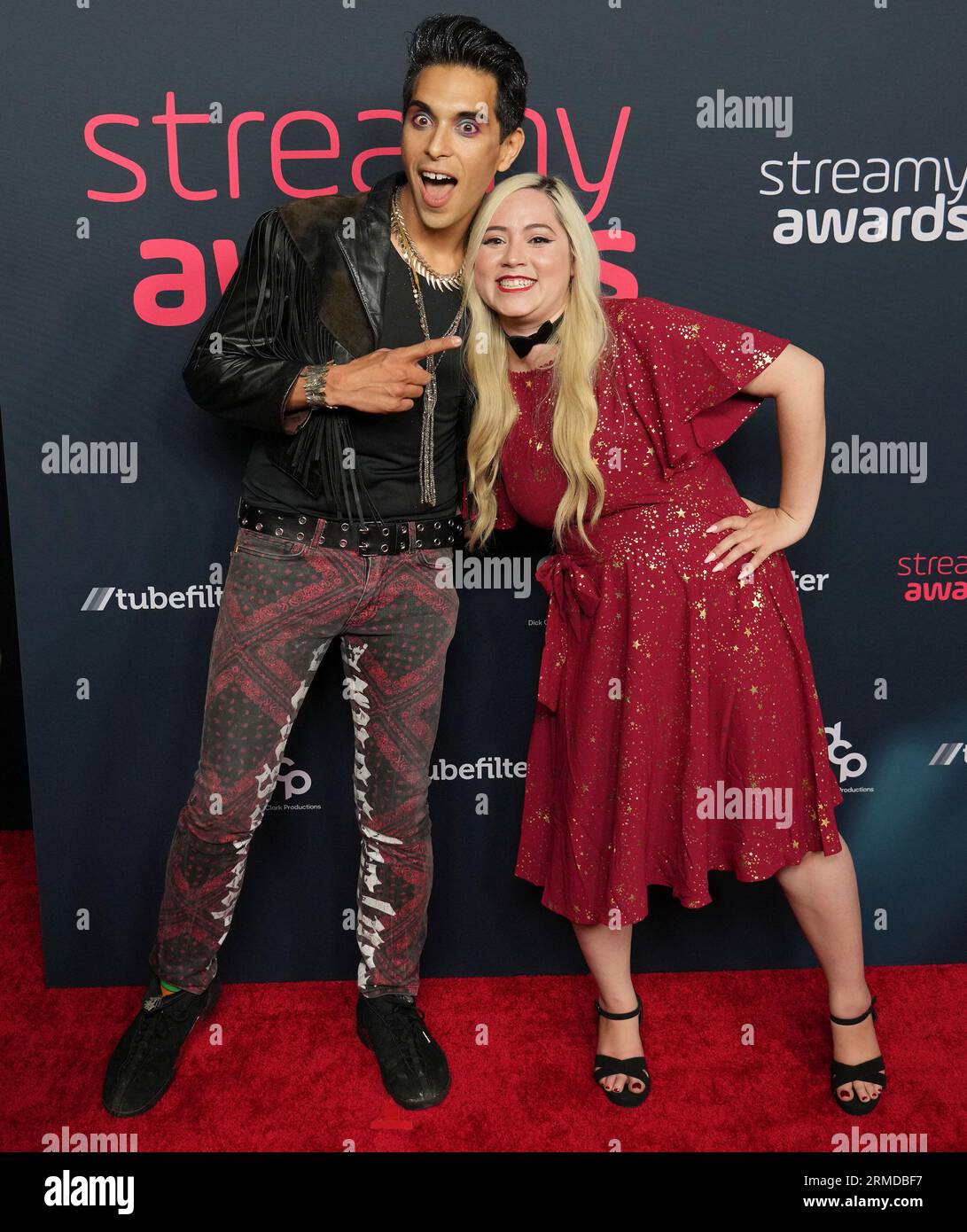 Los Angeles, USA. 27th Aug, 2023. (L-R) Brandon Rogers and Vivienne ...