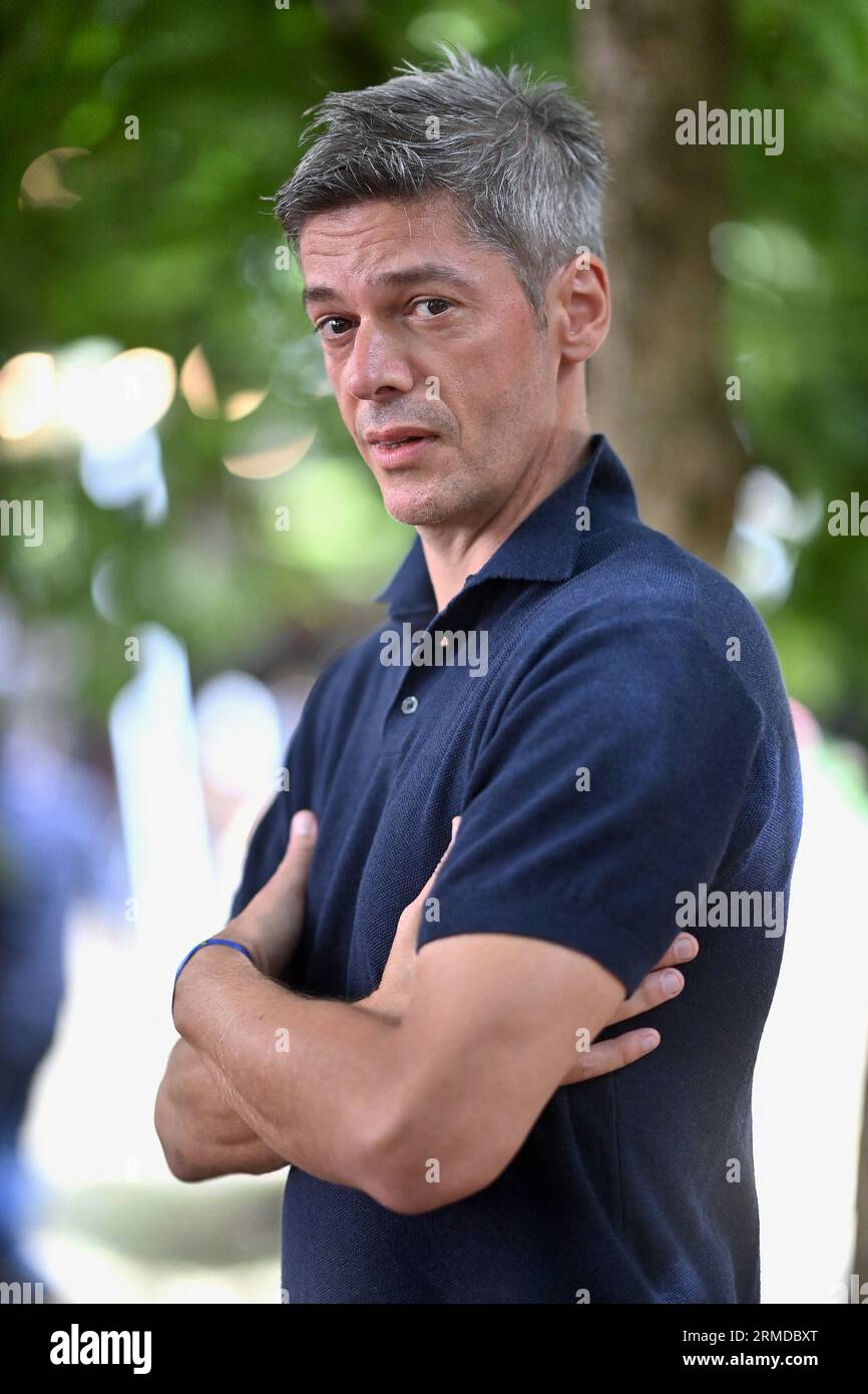 Angouleme, France. 26th Aug, 2023. Samuel Jouy attends the Flo ...