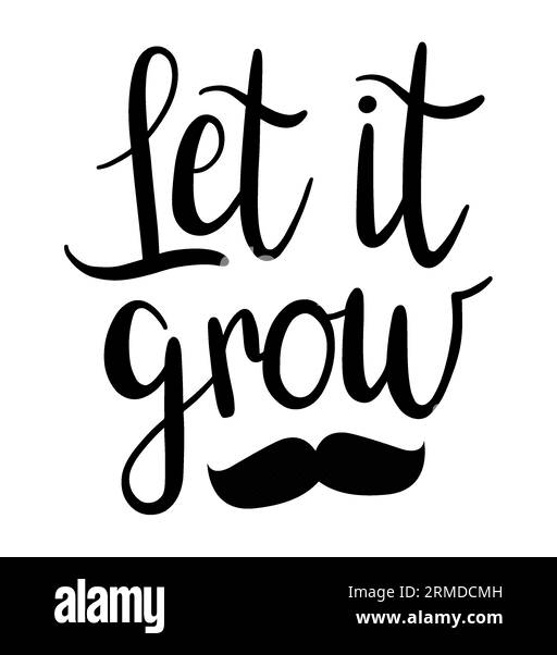 Let It Grow typography t-shirt design, tee print, t-shirt design ...