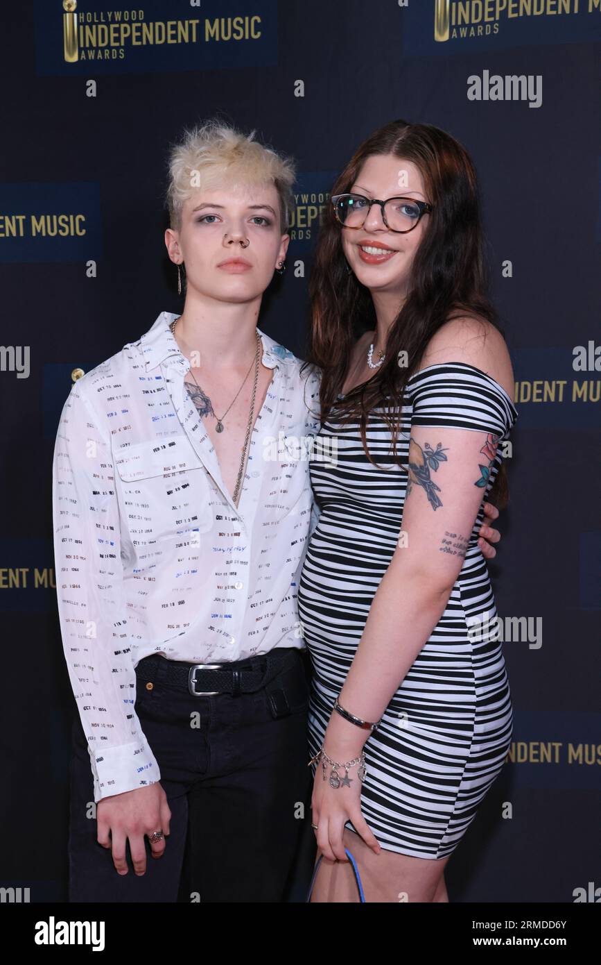 Hollywood, California, USA. 17th August, 2023. Music artist Fish Teeth ...