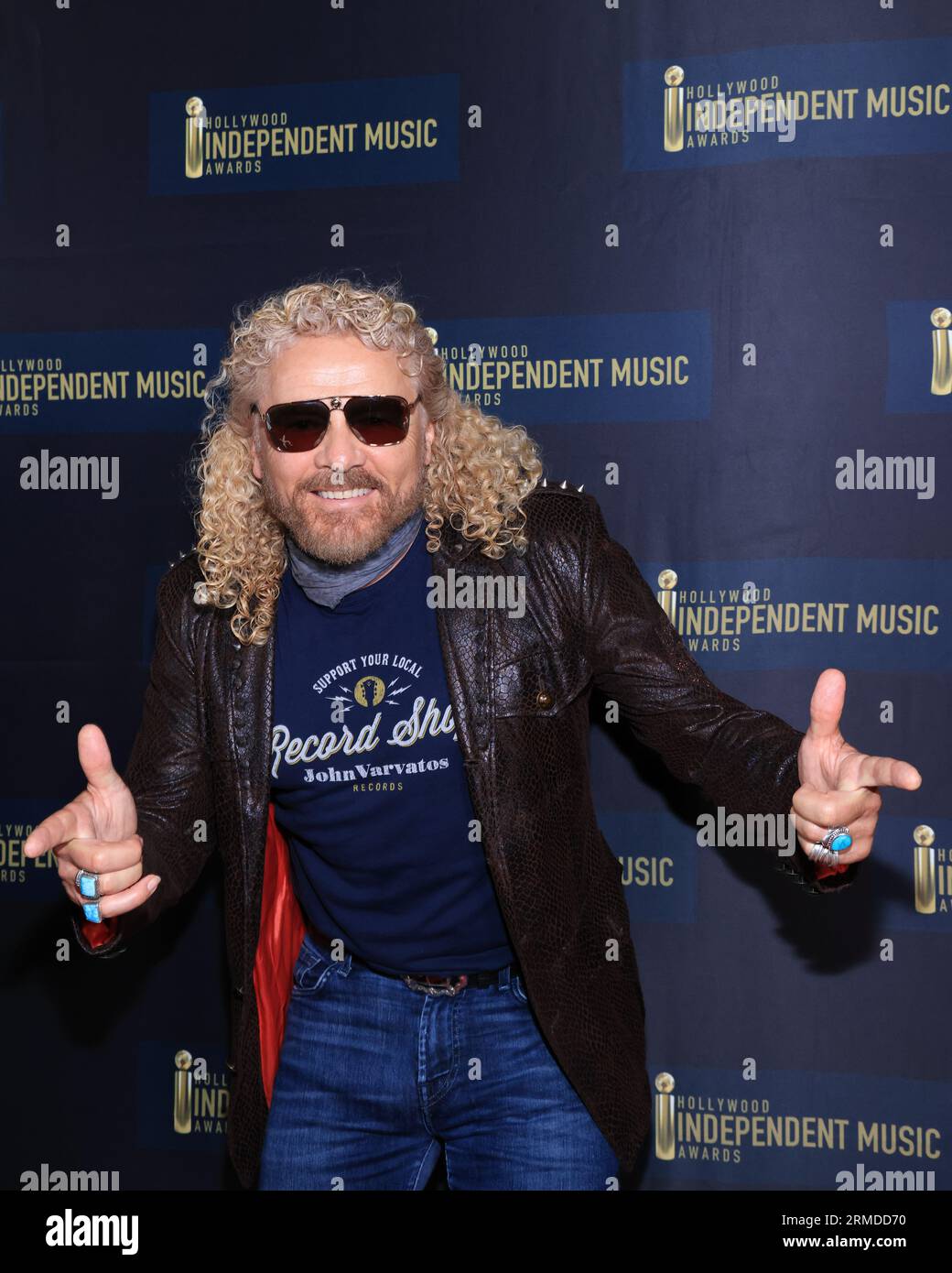 Hollywood, California, USA. 17th August, 2023. Music artist Steve Cooke ...