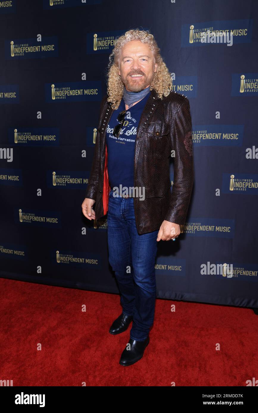 Hollywood, California, USA. 17th August, 2023. Music artist Steve Cooke ...