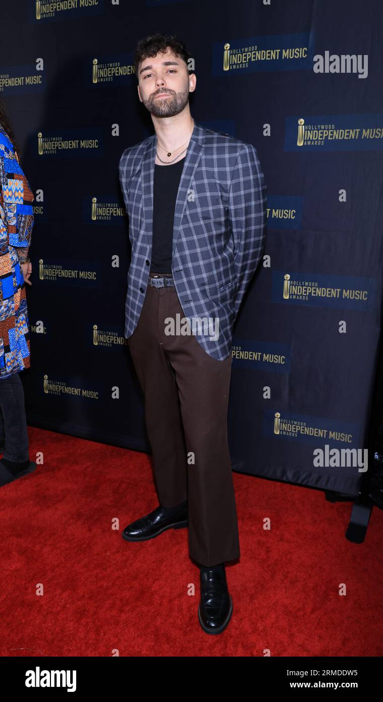 Hollywood, California, USA. 17th August, 2023. Music artist Collin ...
