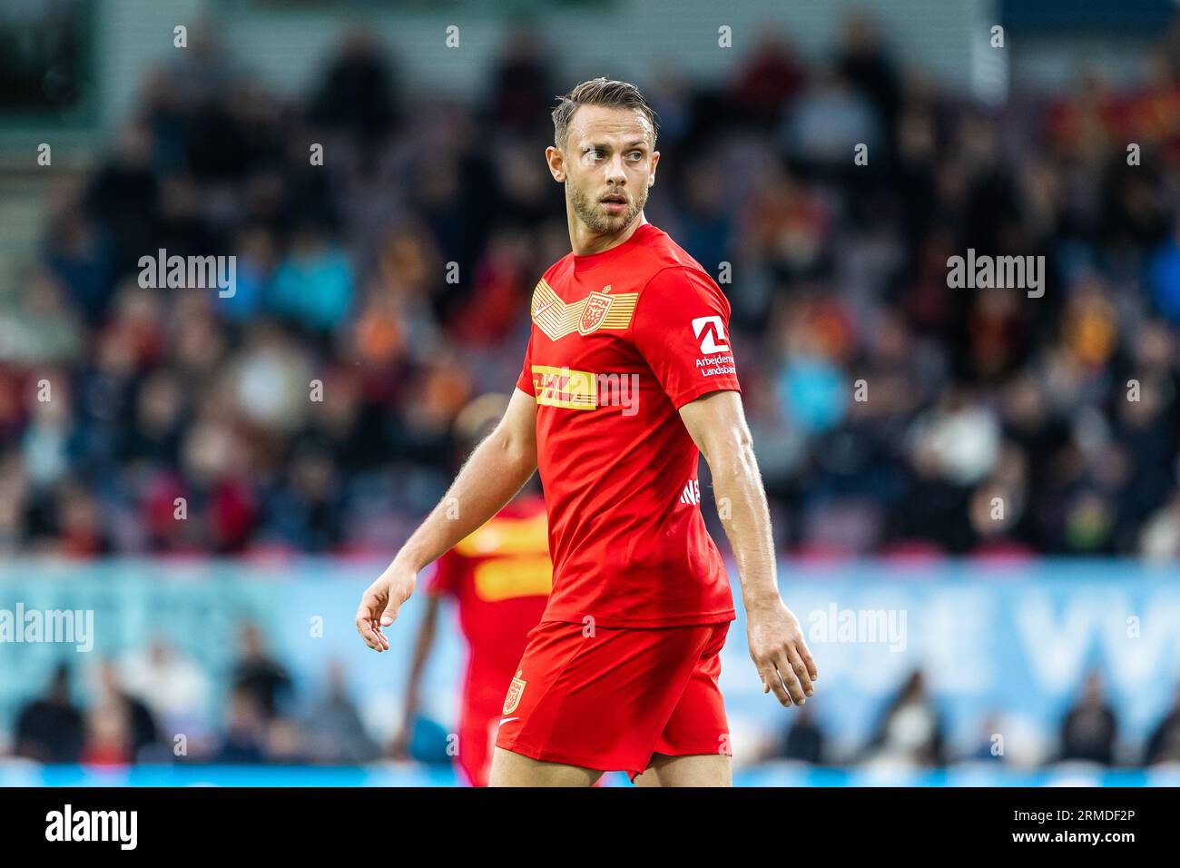 Farum, Denmark. 27th Aug, 2023. Marcus Ingvartsen (7) of FC ...
