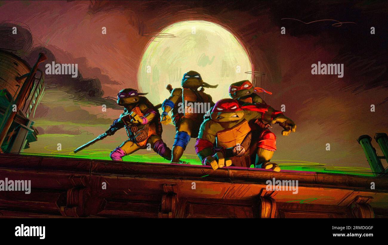 TEENAGE MUTANT NINJA TURTLES: MUTANT MAYHEM (2023), directed by JEFF ...