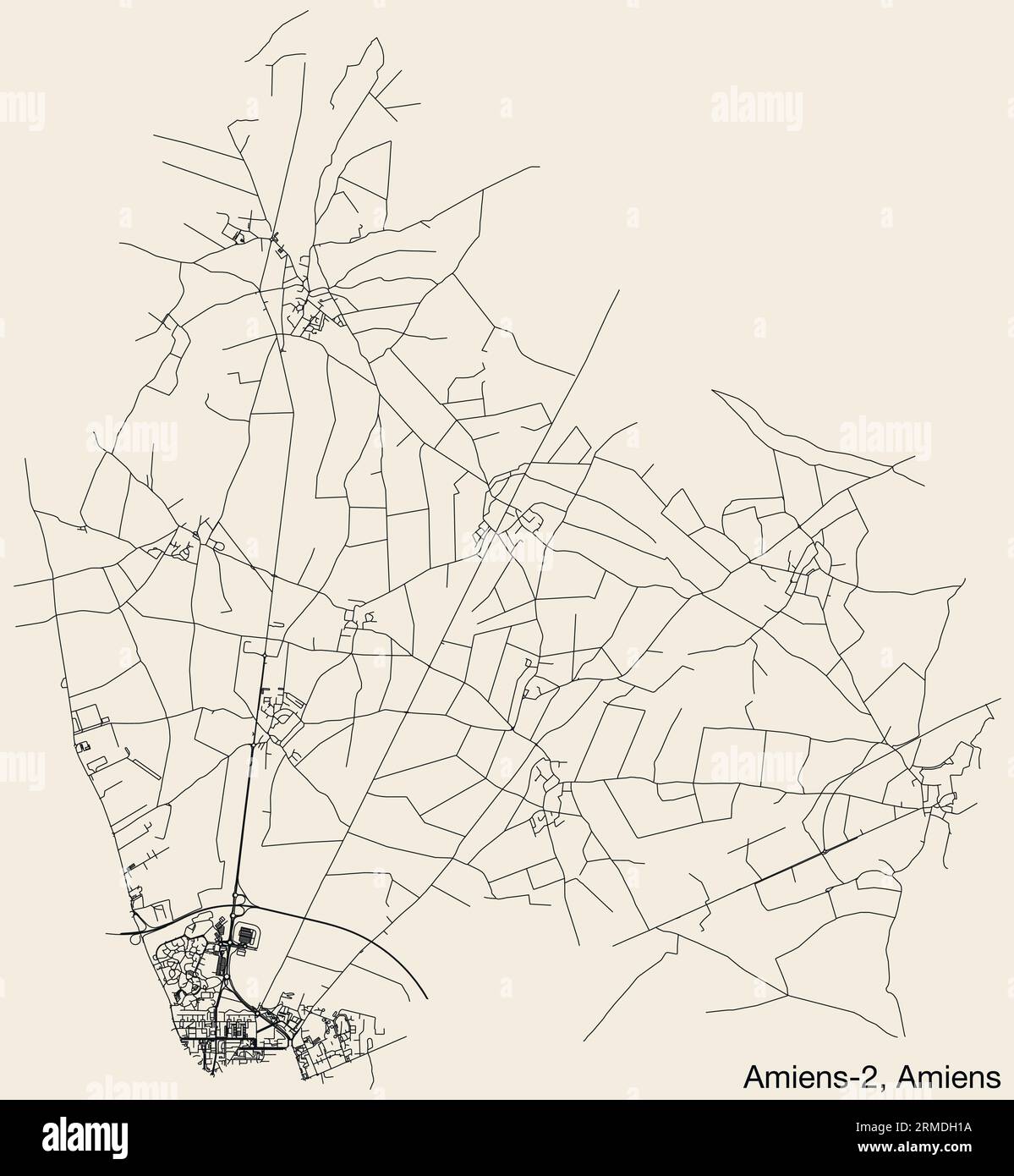 Amiens road sign hi-res stock photography and images - Alamy