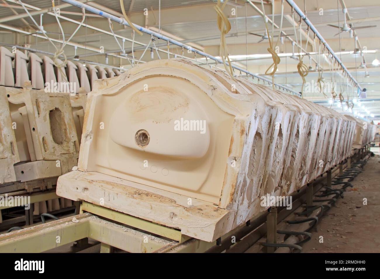 ceramic products blank production line, in a ceramic products company ...