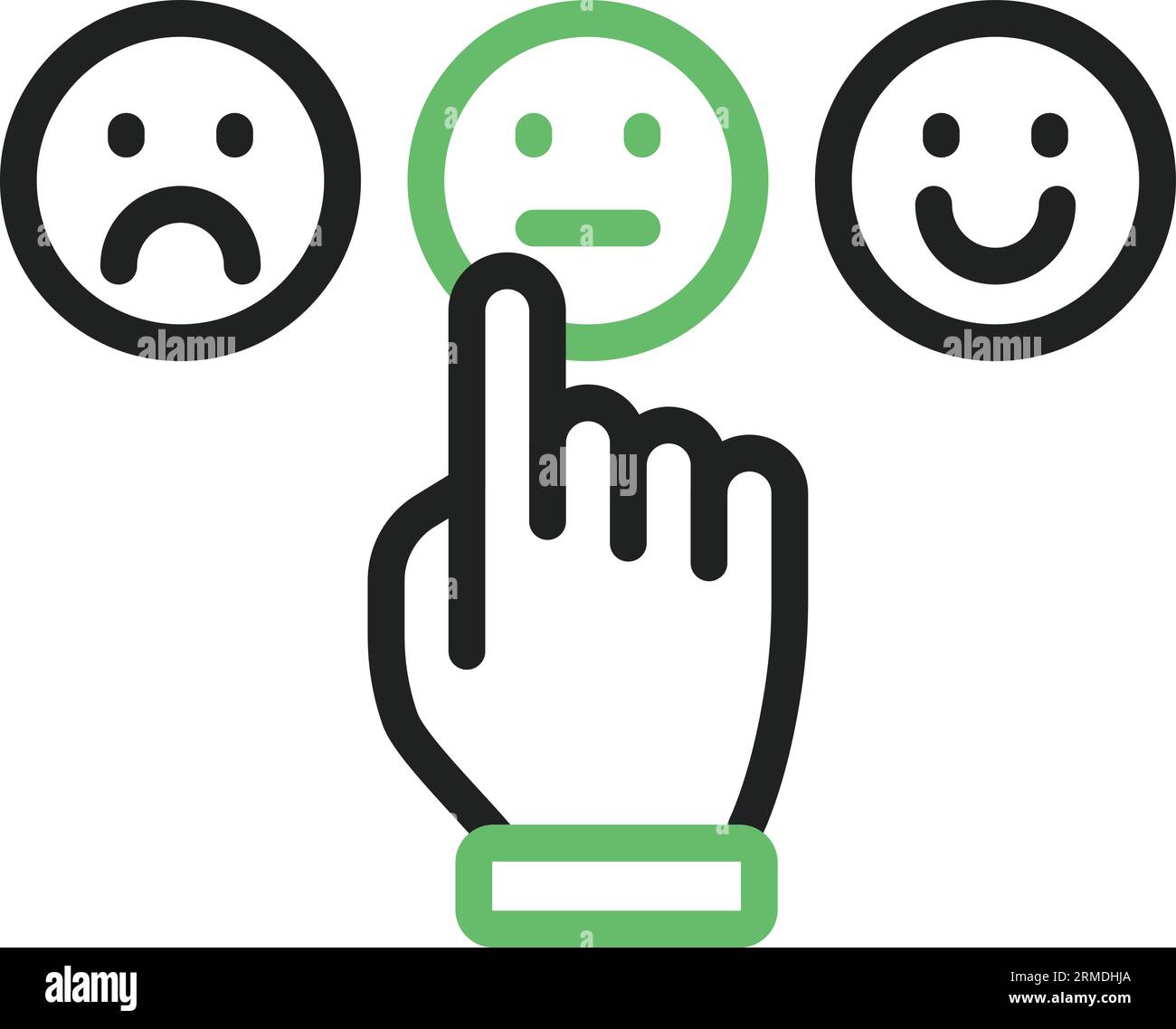 Customer Satisfaction Icon Image Stock Vector Image & Art - Alamy