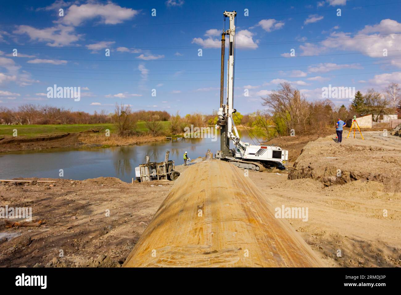 Industrial tower drilling machine, pile driving big equipment to drill ...
