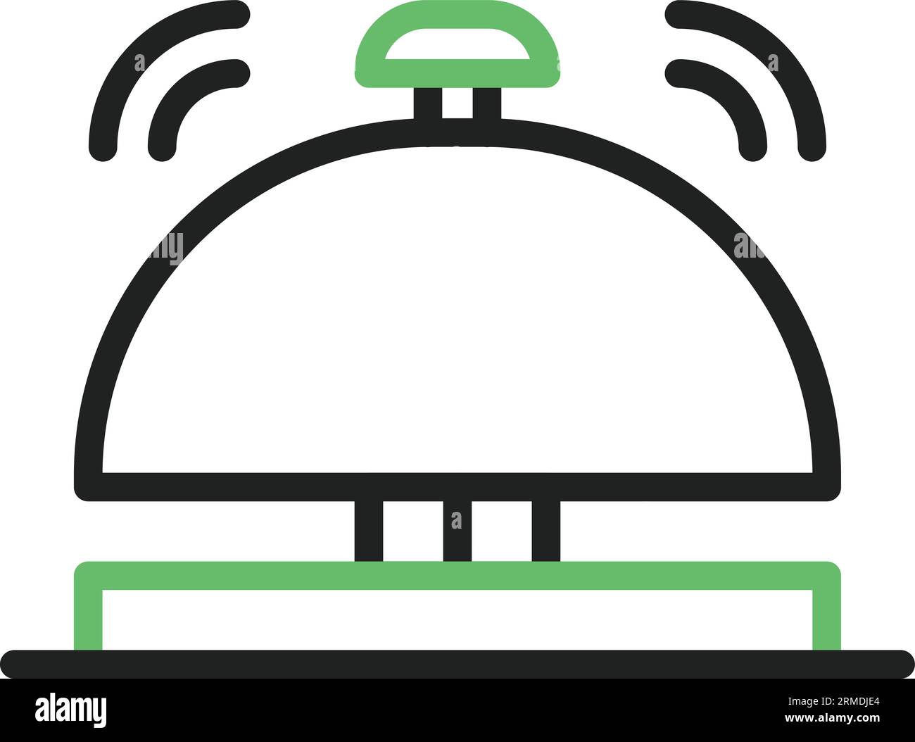 Ring bell for service icon hi-res stock photography and images - Alamy