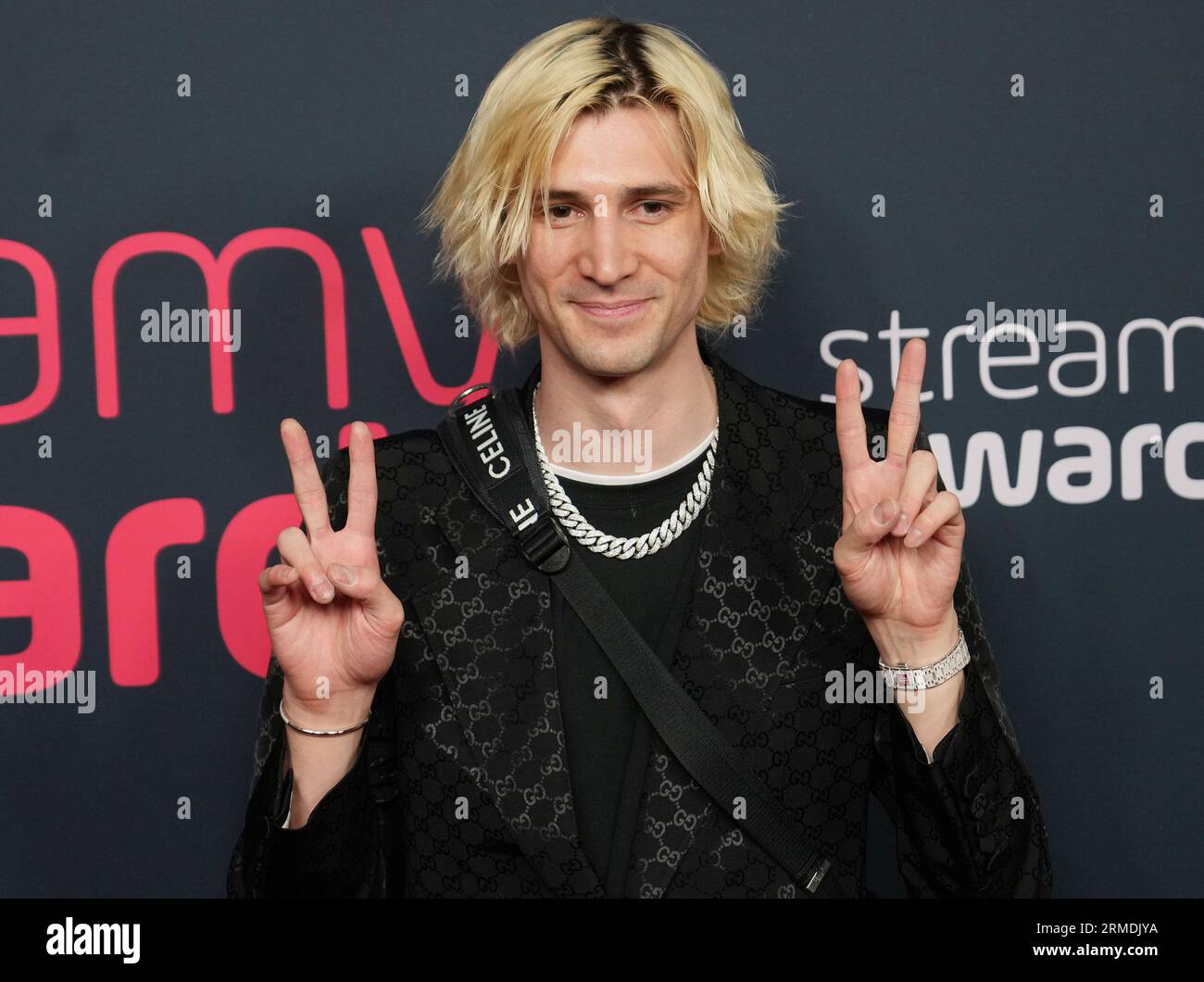 Los Angeles, USA. 27th Aug, 2023. xQc arrives at the 2023 Streamy ...
