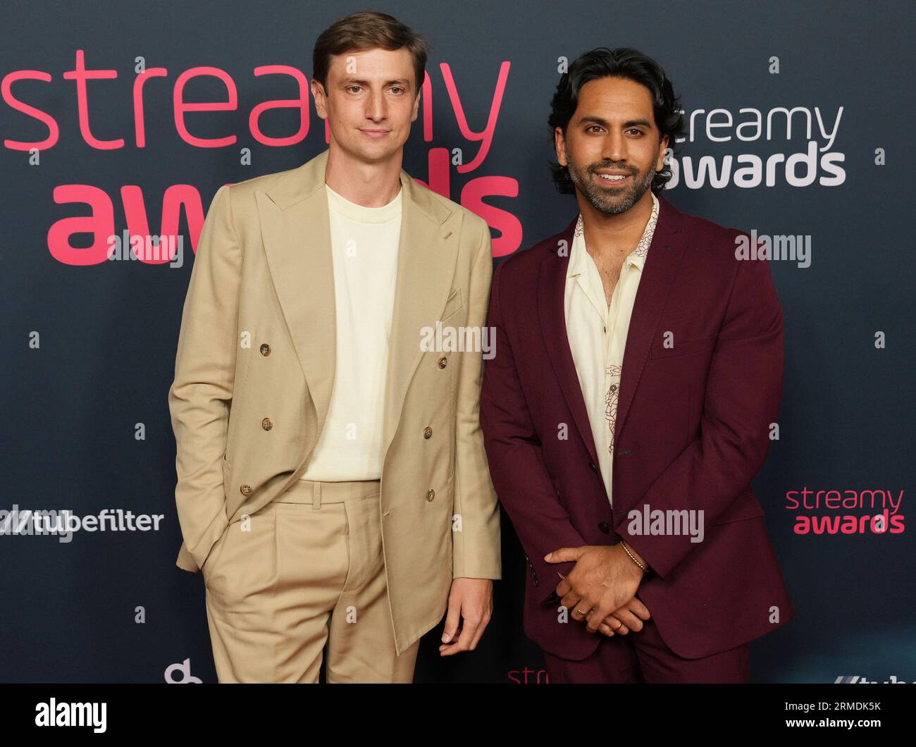 Los Angeles, USA. 27th Aug, 2023. (L-R) Colin Rosenblum and Samir ...
