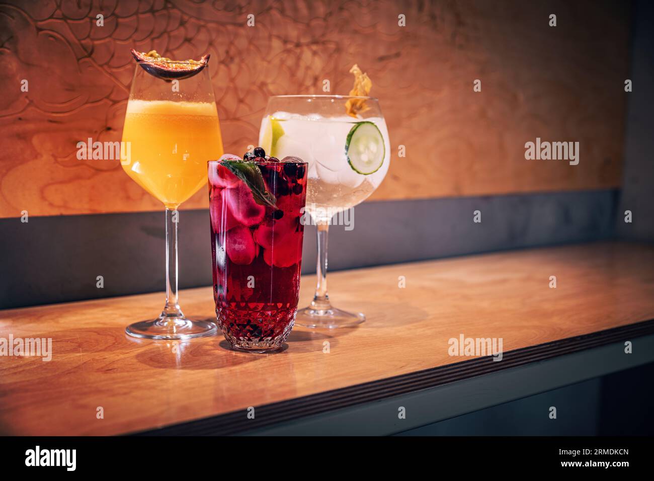 Mocktails on table hi-res stock photography and images - Alamy