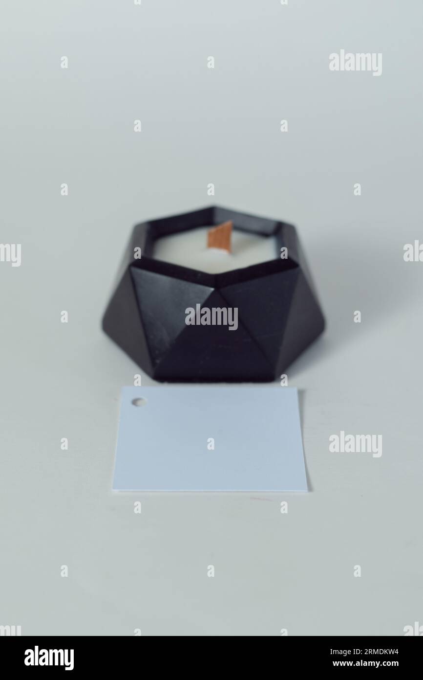 Candles with a red bow Stock Photo - Alamy