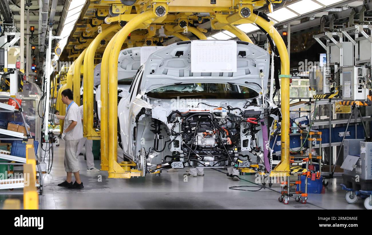 Visit the FAW-Volkswagen factory in Foshan City, south China's ...