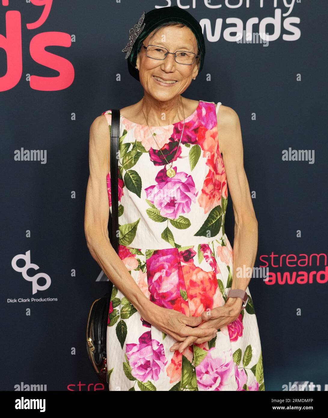 Lynn Yamada "Lynja" Davis arrives at the 2023 Streamy Awards held at ...