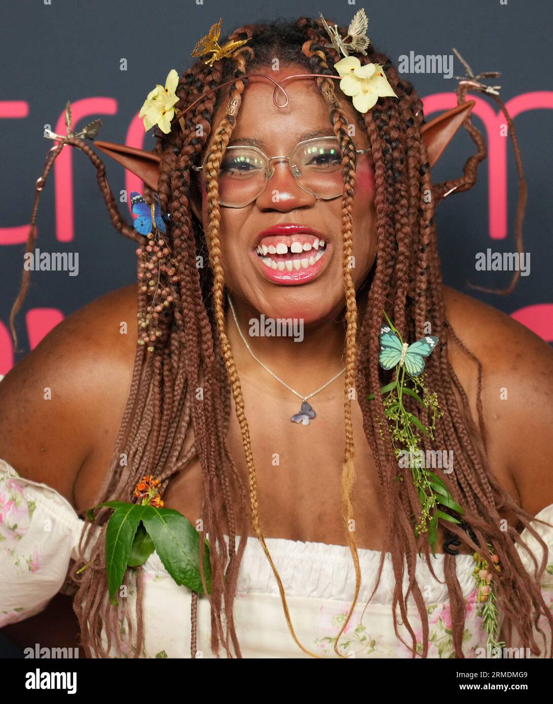Alexis Nikole Nelson arrives at the 2023 Streamy Awards held at The ...