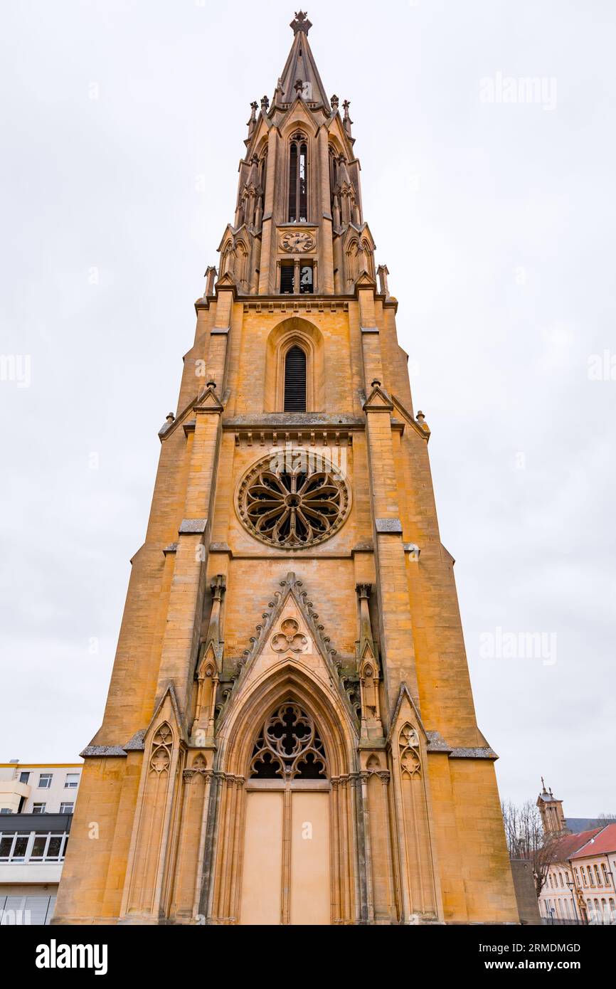 Tower of the Garrison Temple is the only remnant of a large hall church ...