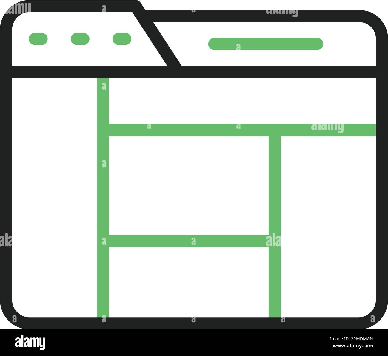 Weblayout Stock Vector Images - Alamy