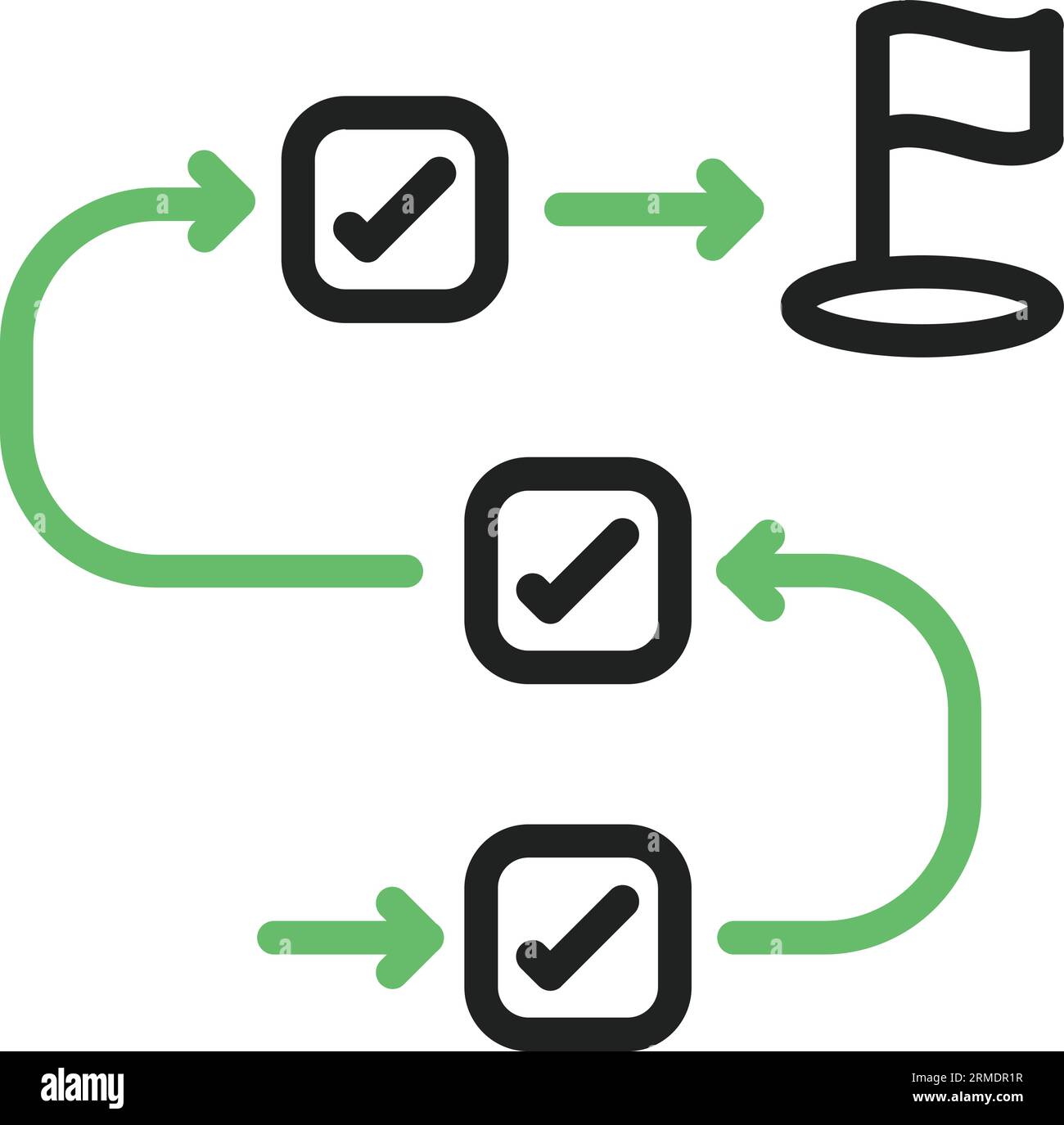 Milestone Icon Image Stock Vector Image & Art - Alamy