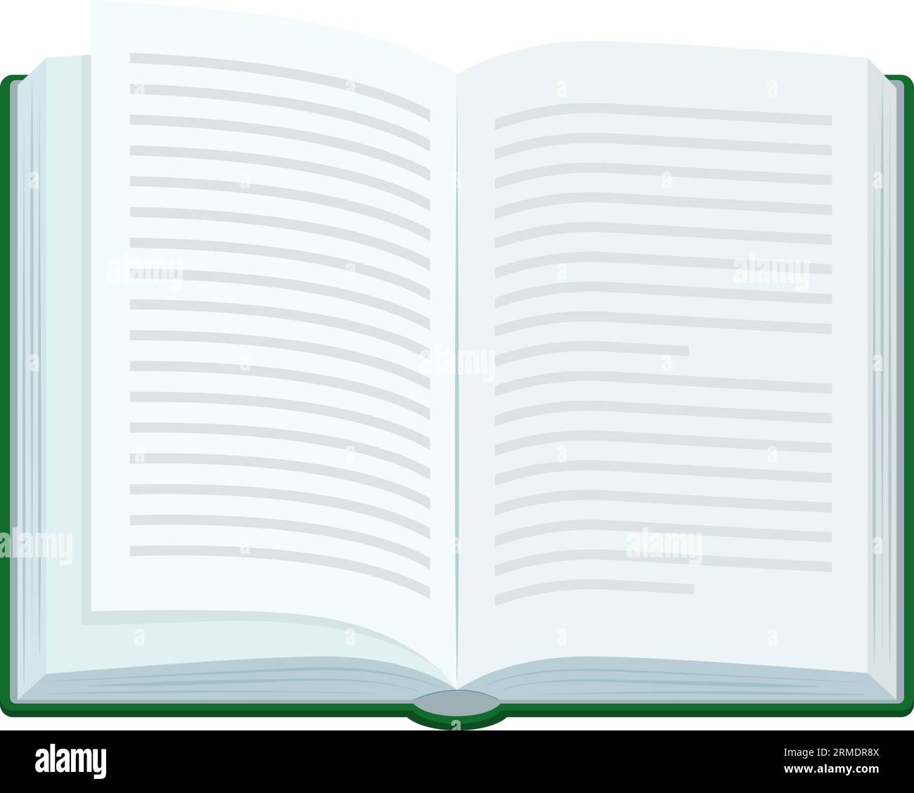 Hardcover book, learning and education concept, isolated icon Stock ...