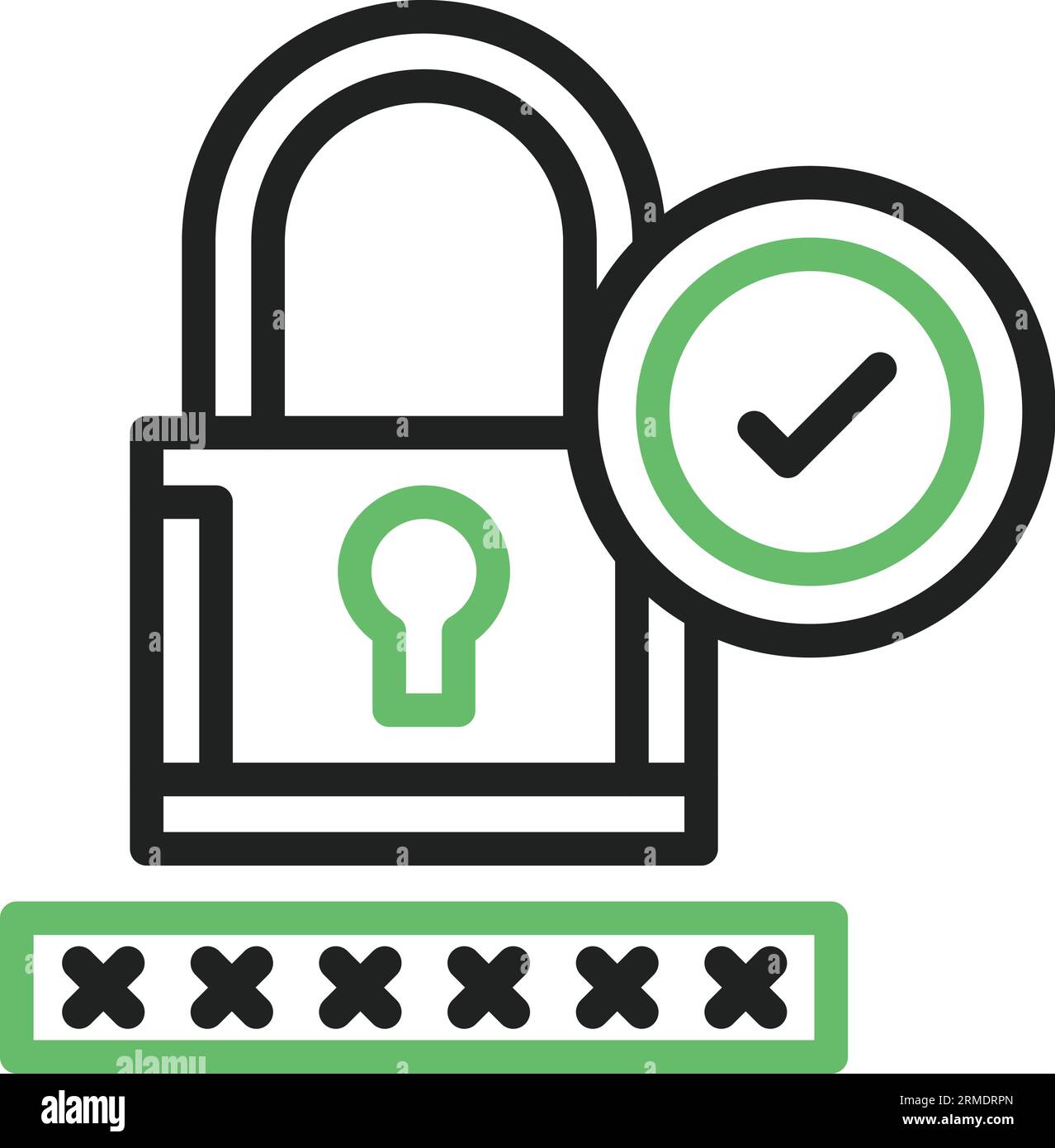 Password Approved Icon Image Stock Vector Image & Art - Alamy