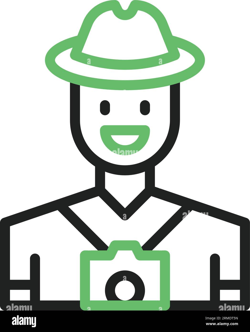 Photographer Male Icon image. Suitable for mobile application Stock ...