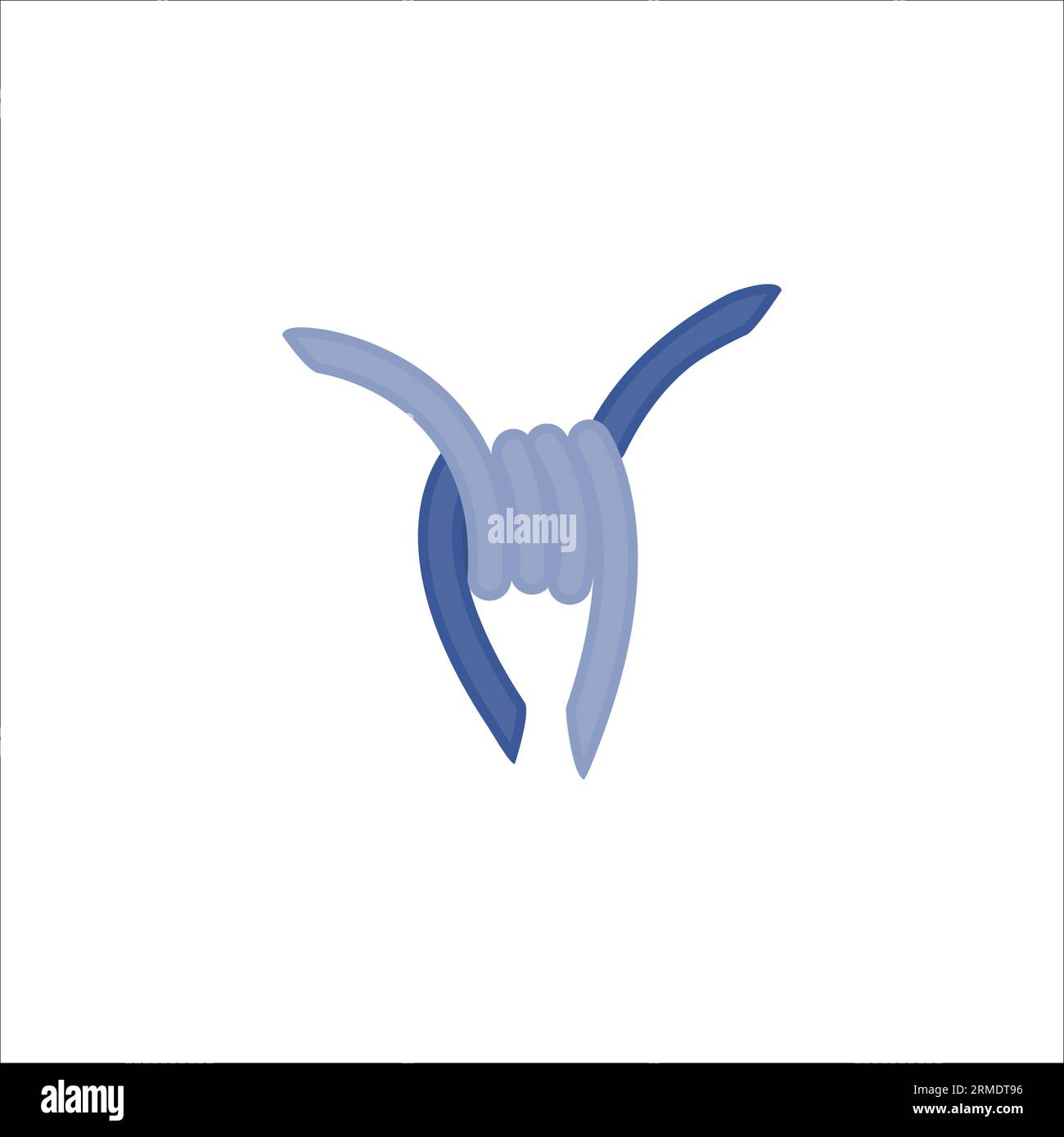 Sharp barbed wire fence barrier frame illustration Stock Vector Image ...