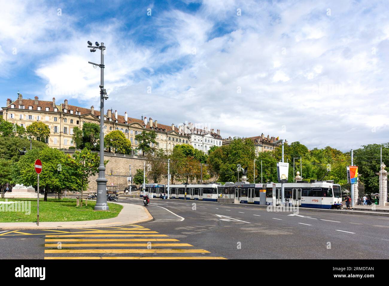 Geneva city tram hi-res stock photography and images - Alamy