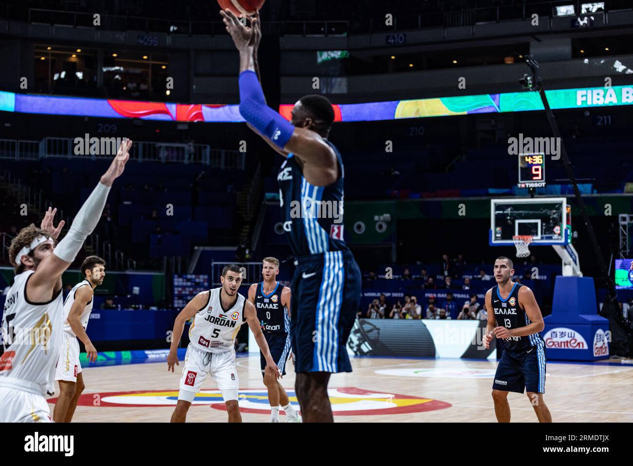 Manila, Philippines. 26th Aug, 2023. Thanasis Antetokounmpo (R) of ...
