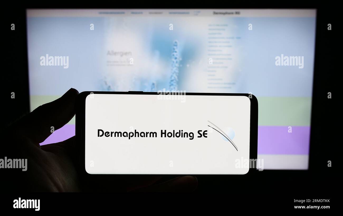 Dermapharm logo hi-res stock photography and images - Alamy