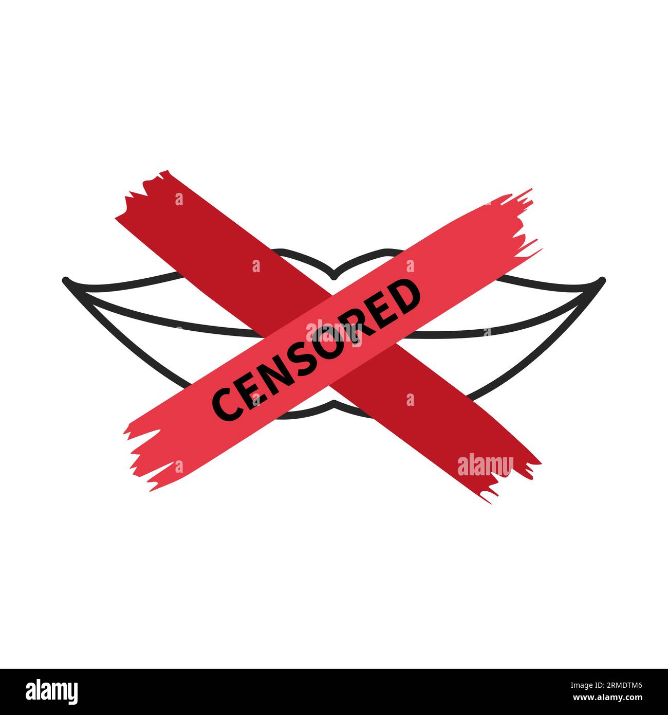 Censor media Stock Vector Images - Alamy Censor media Stock Vector Images - Alamy