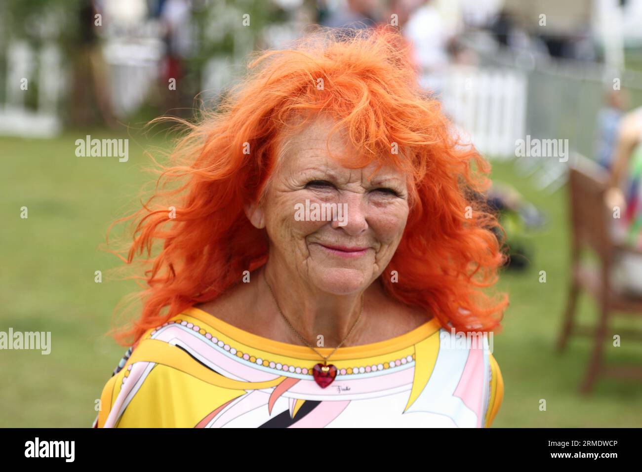 Lady McAlpine overseeing the National Transport Trust family event on ...
