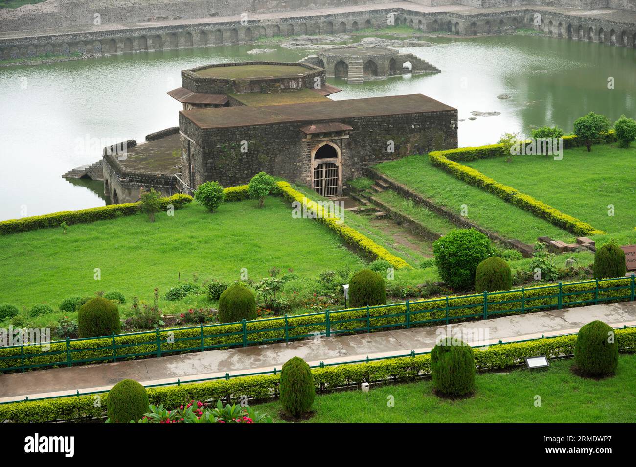 Kapur Talao, situated in the fort opposite Jahaz Mahal, built by Sultan ...