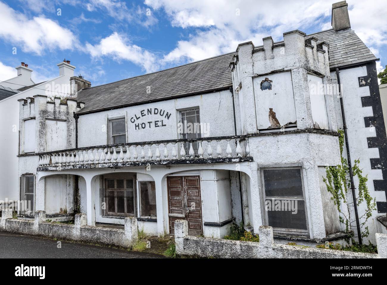Glendun Hotel, Cushendun, Antrim, Northern Ireland, UK Stock Photo - Alamy