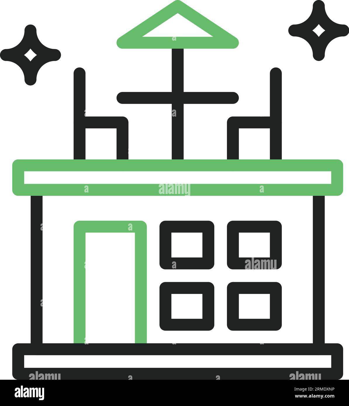 City building rooftop parapet hi-res stock photography and images - Alamy
