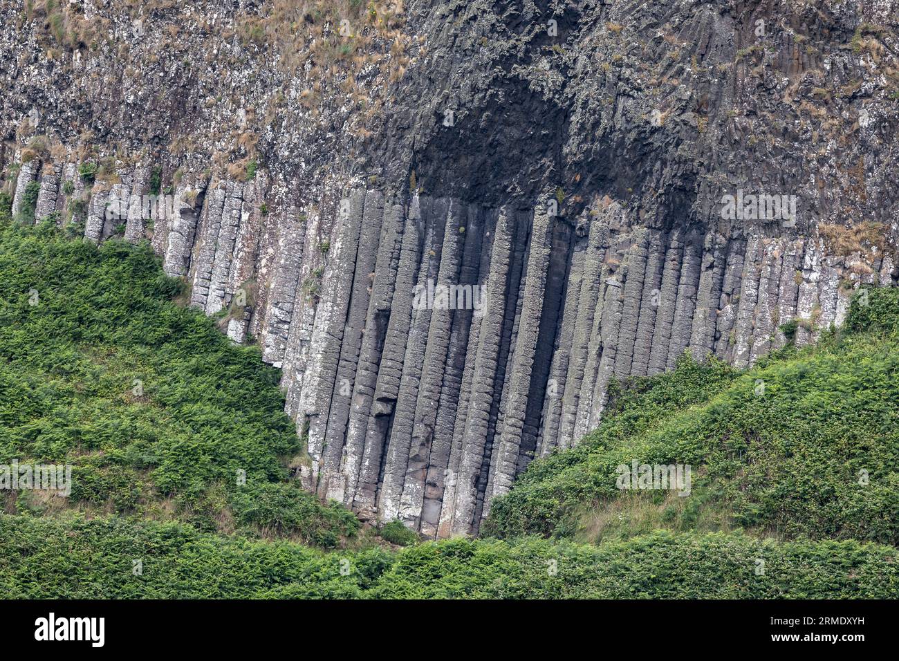 "Organ Pipes", Giant Causeway, basalt columns, Causeway Coastal Path to ...