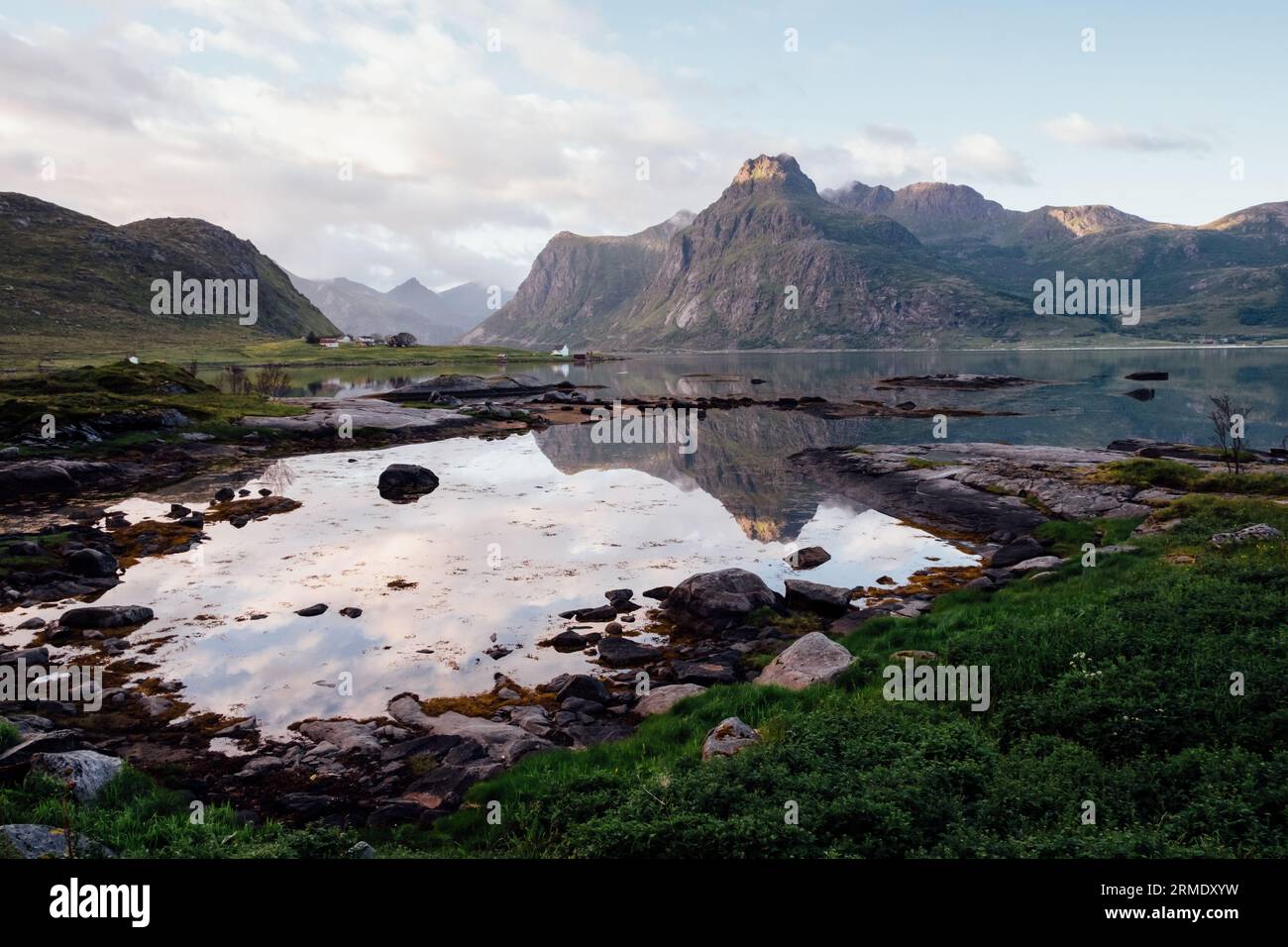 Nordic lake view hi-res stock photography and images - Alamy