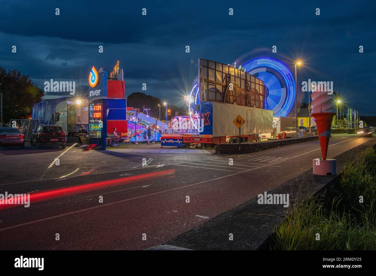 Timoleague Festival Amusements Aug 2023 Stock Photo - Alamy