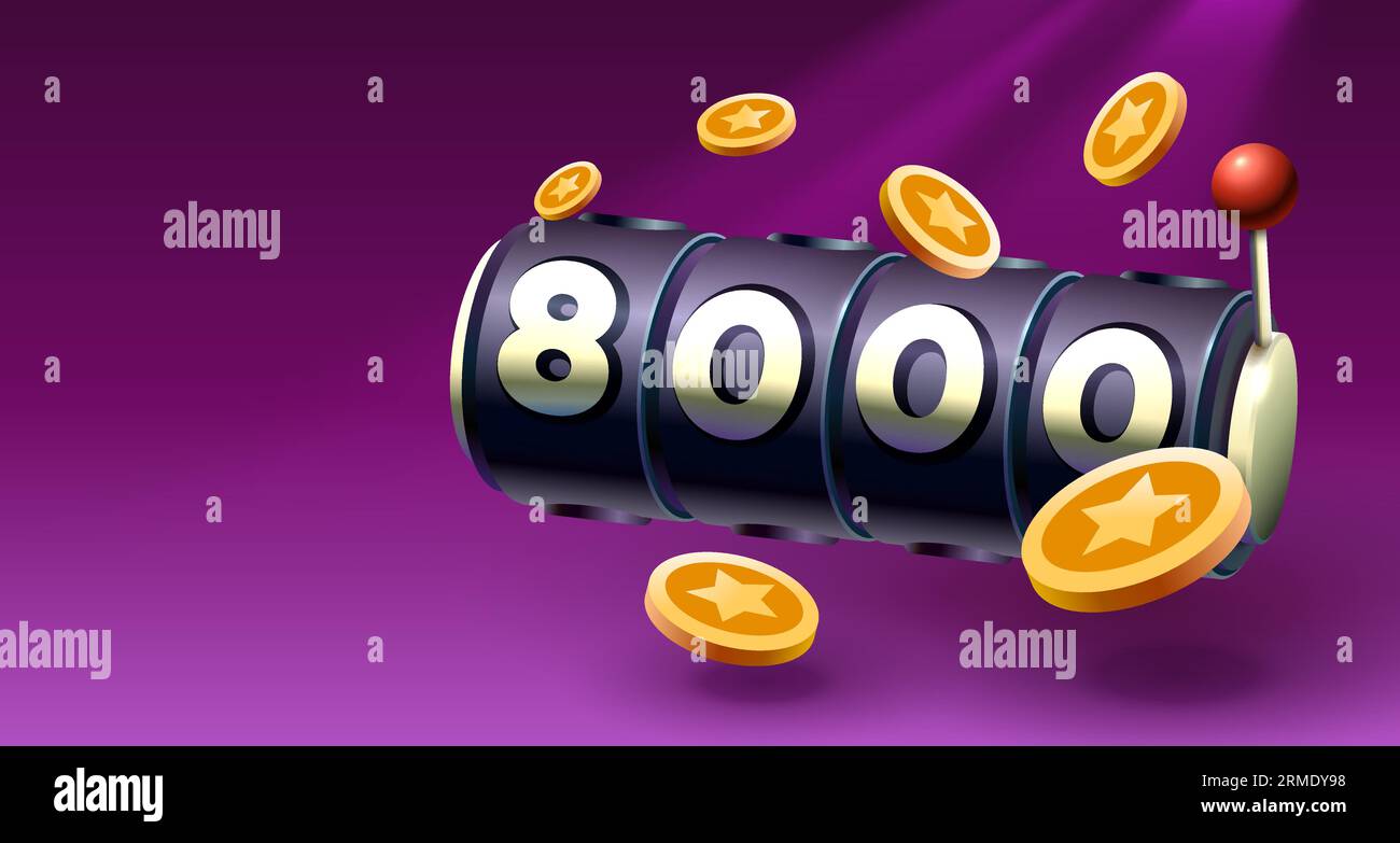 Casino promo banner slots hi-res stock photography and images - Alamy