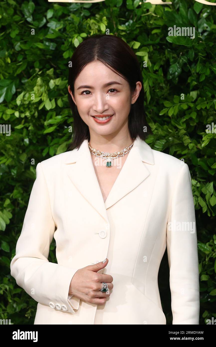 Taiwanese actress and singer Ariel Lin attends a Dior activity in ...