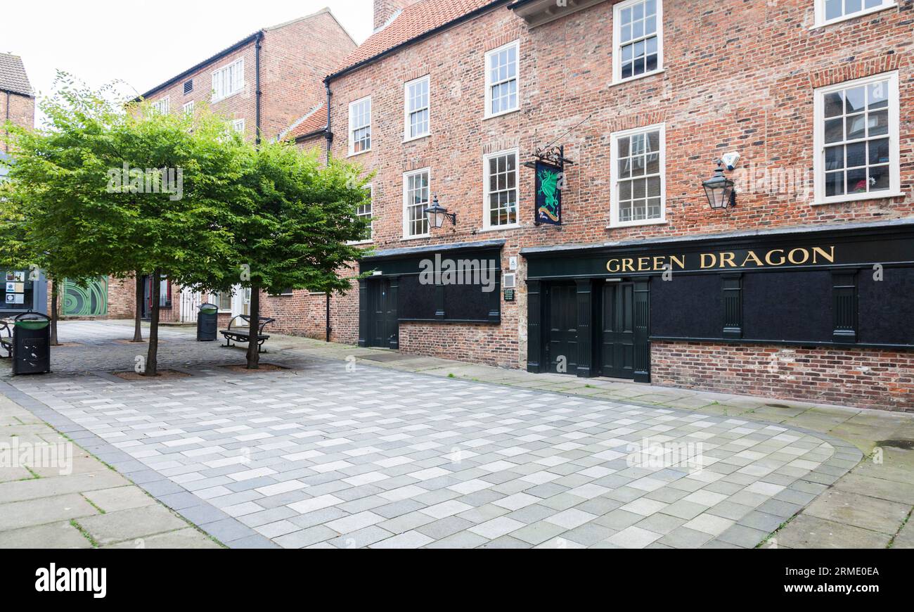 Green Dragon pub in Stockton on Tees,England,UK. Recently closed down ...