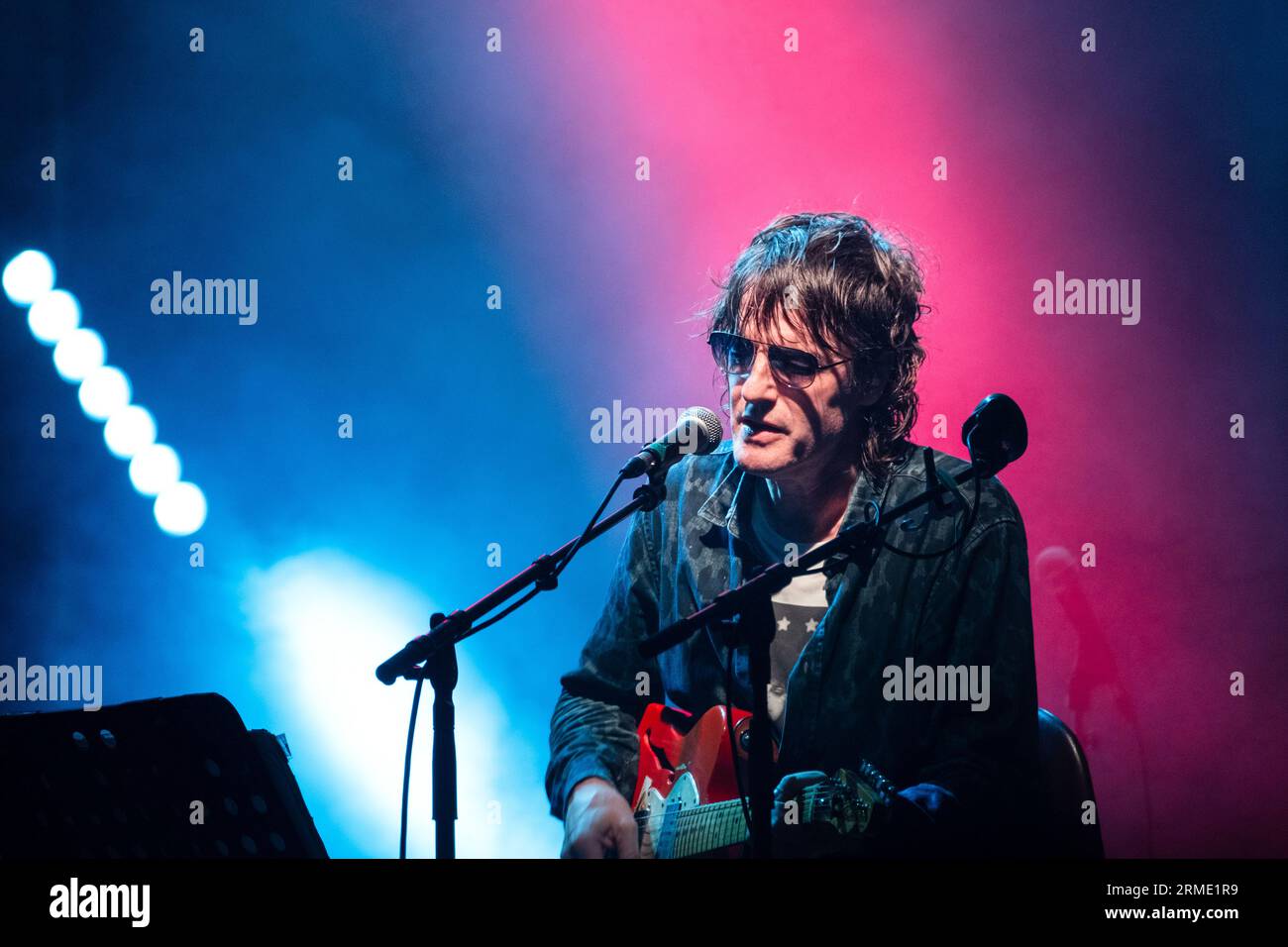 Jason Pierce J Spaceman Of Space Rock Band Spiritualized Playing At