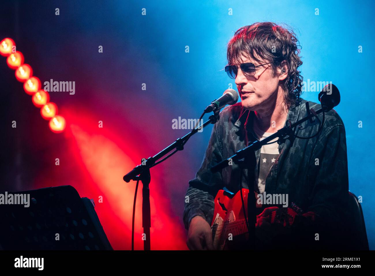 Jason Pierce J Spaceman Of Space Rock Band Spiritualized Playing At
