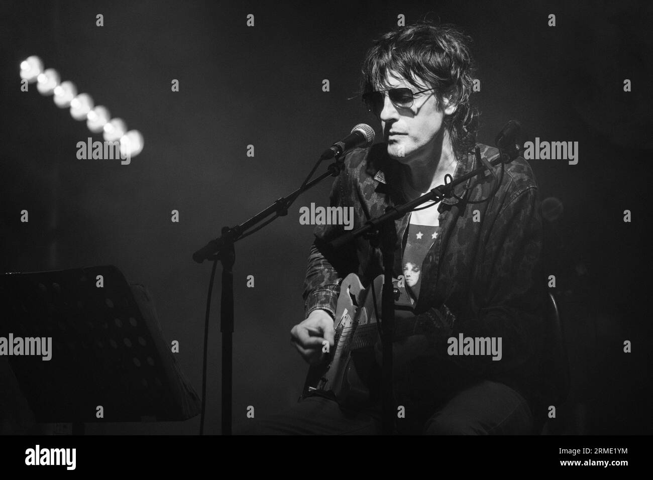Jason Pierce J Spaceman Of Space Rock Band Spiritualized Playing At