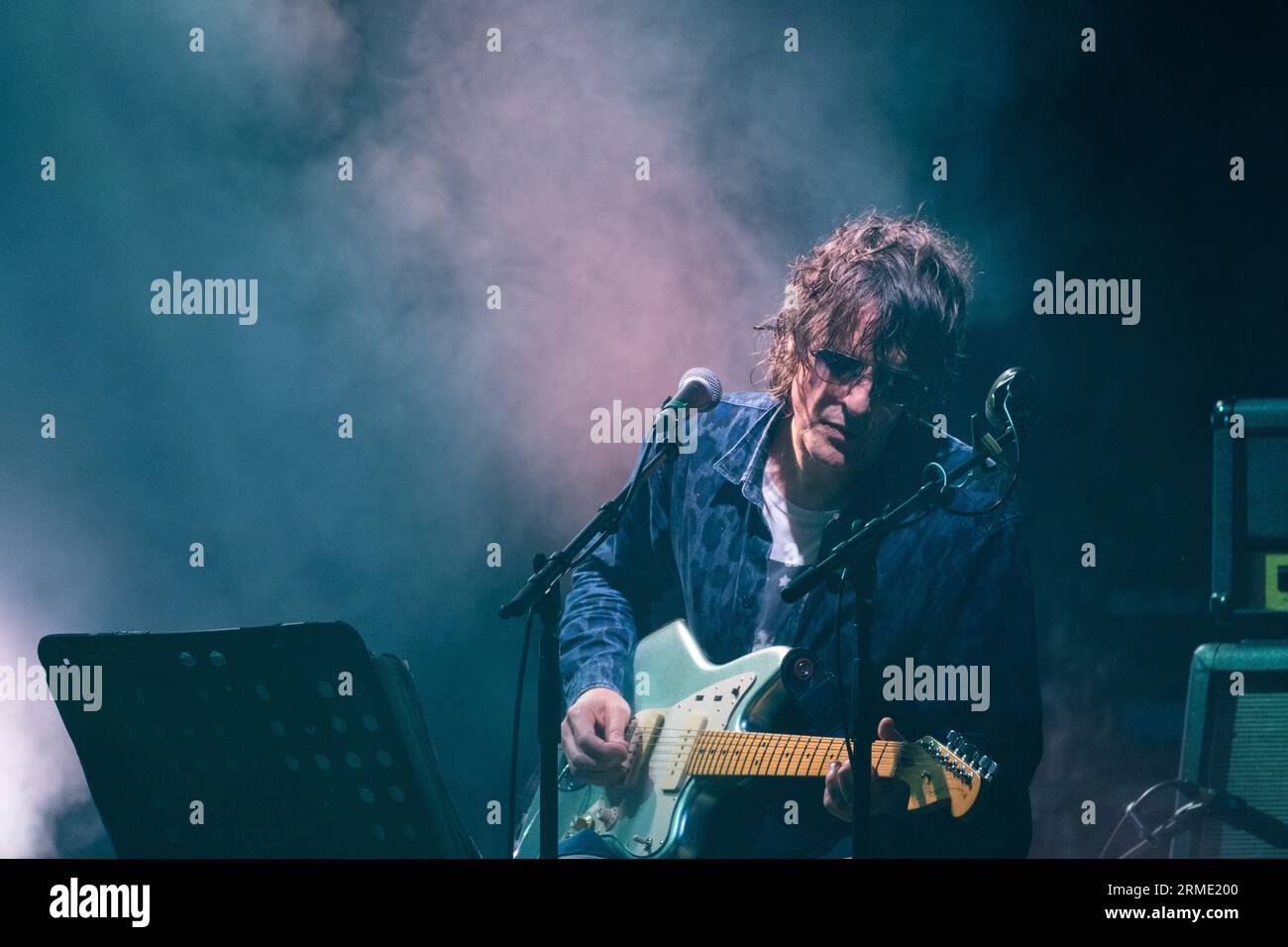 Jason Pierce J Spaceman Of Space Rock Band Spiritualized Playing At