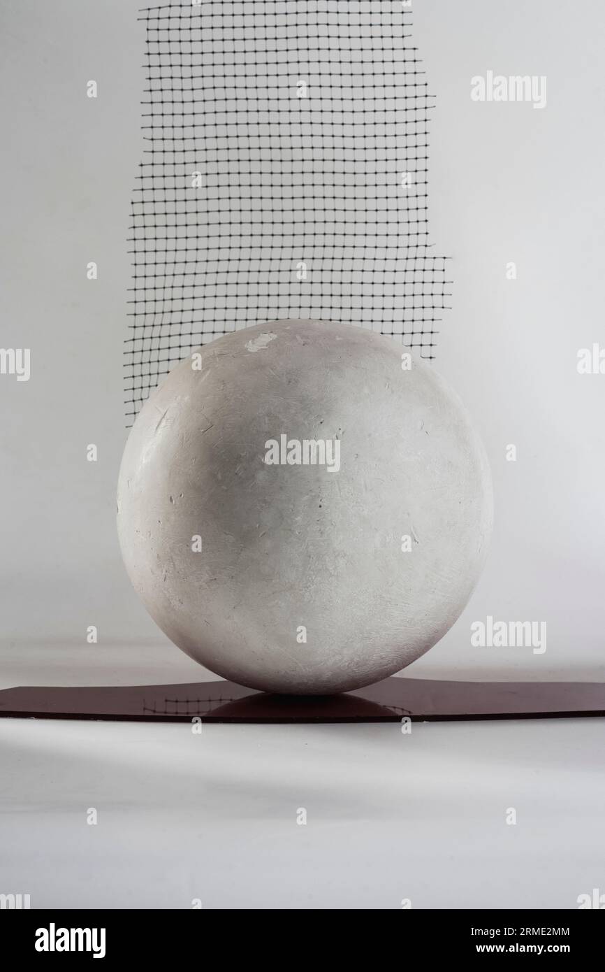 security ball on white background Stock Photo - Alamy